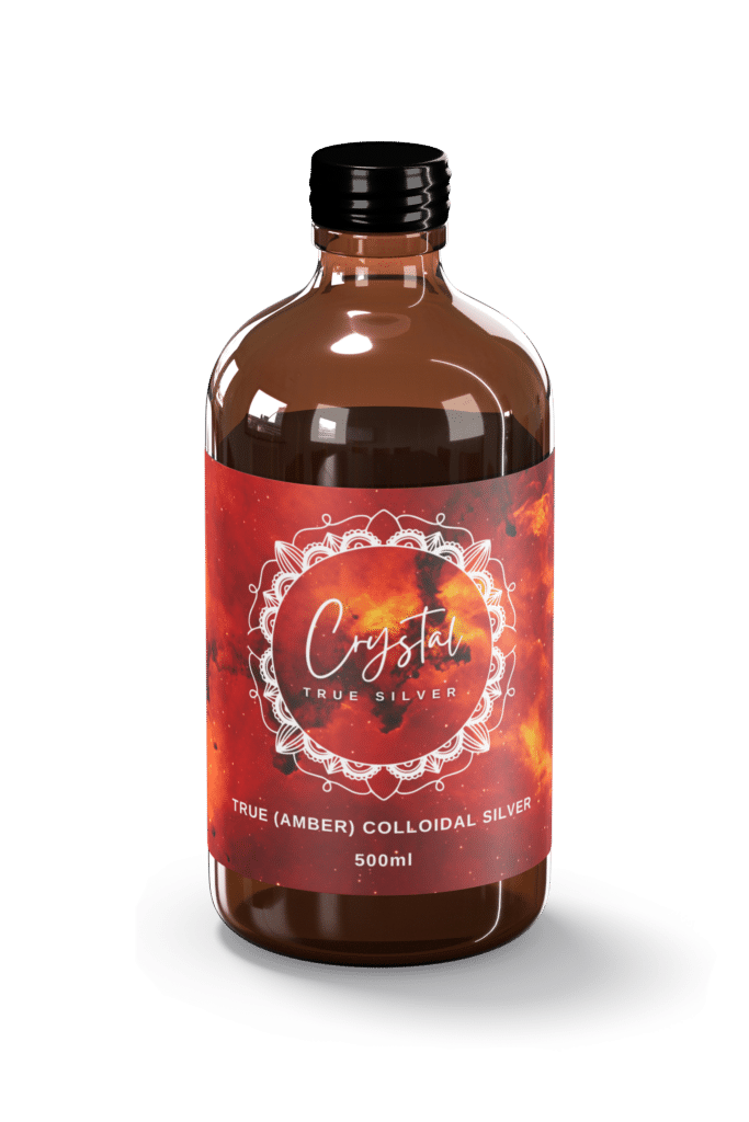 Colloidal Silver 20ppm True Amber Natural Antibiotic